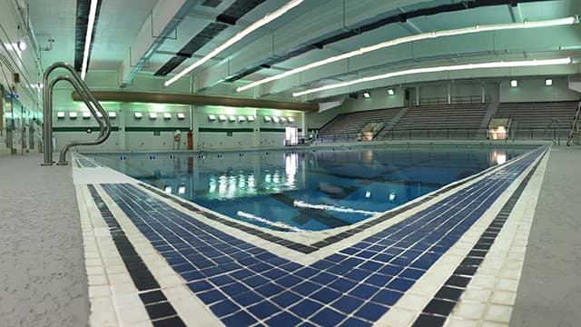 Belk Gym pool reopens - Inside UNC Charlotte