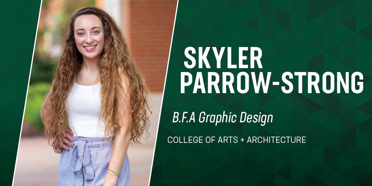 Meet the graduate: Skyler Parrow-Strong - Inside UNC Charlotte