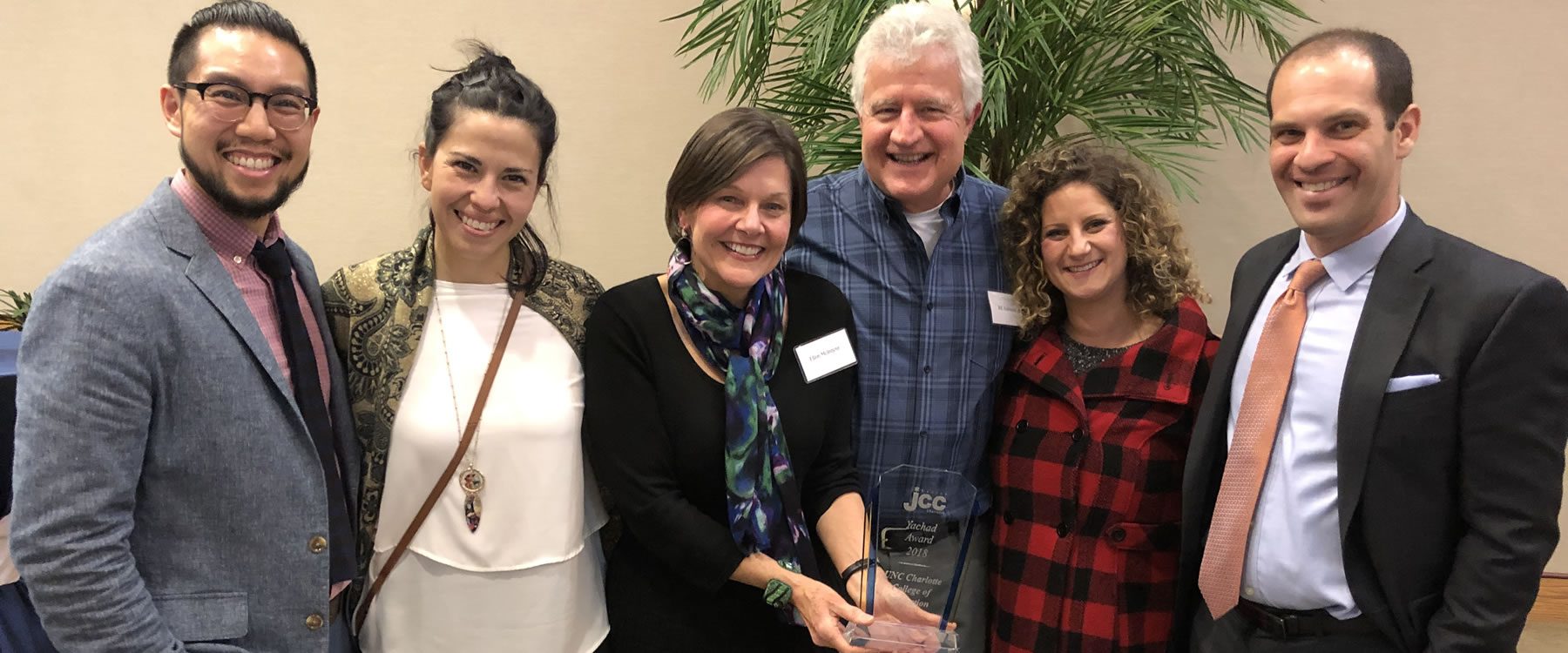 Levine Jewish Community Center recognizes Cato College of Education ...