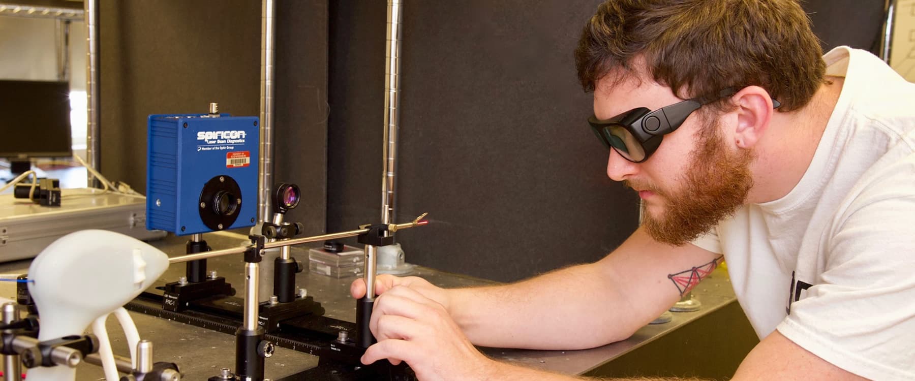 Laser focus: Doctoral student integral to biomedical optics research ...