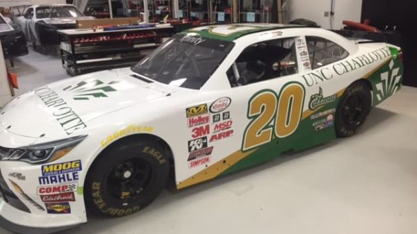 Business student to make NASCAR XFINITY debut sporting University logos ...