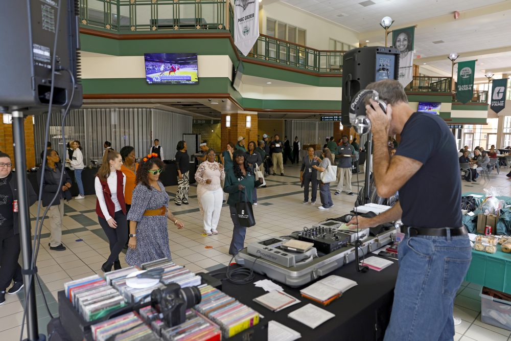 Staff gathered for 2024 Fall Festival - Inside UNC Charlotte