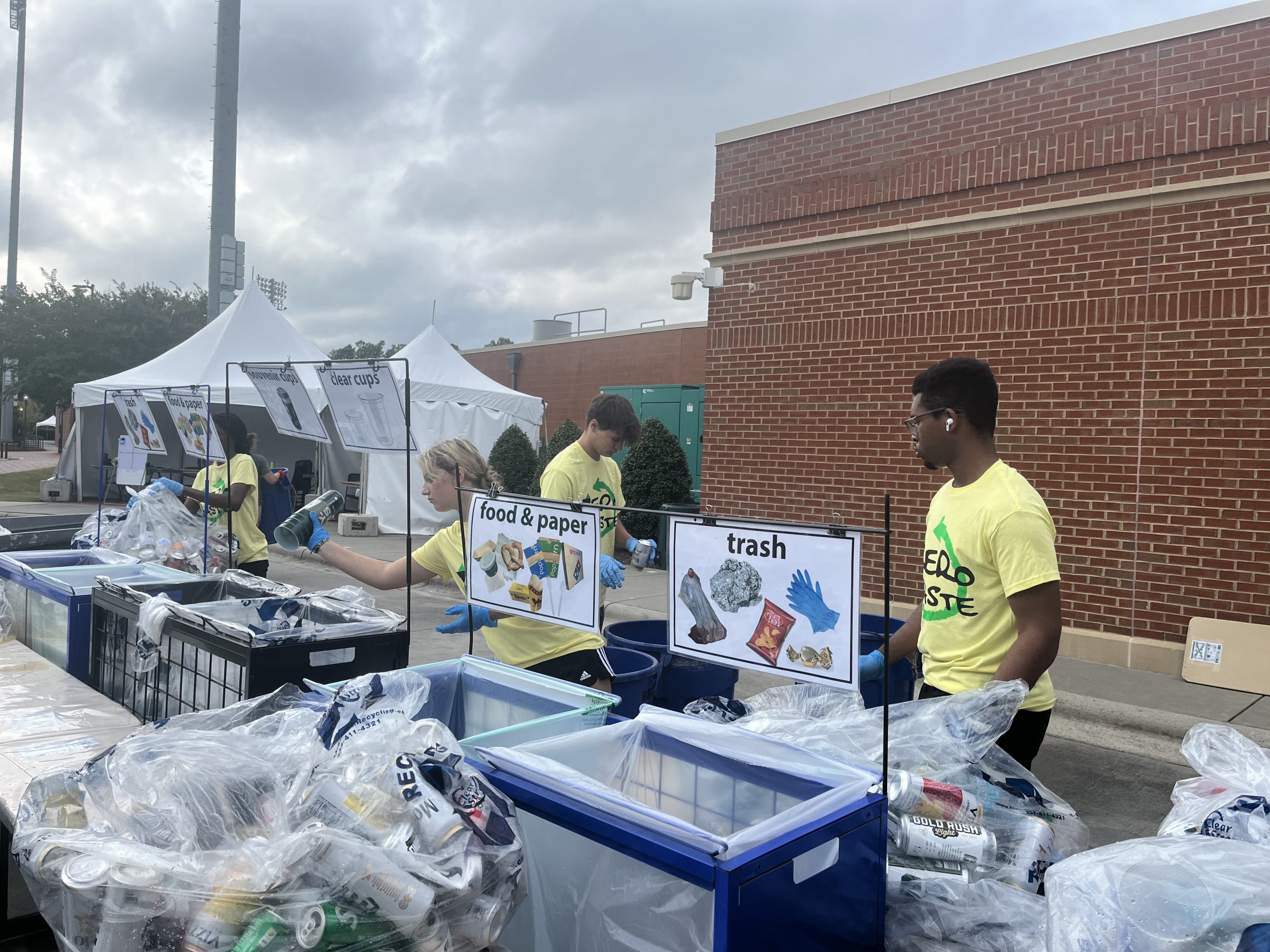 Zero Waste Stadium initiative continues to succeed - Inside UNC Charlotte