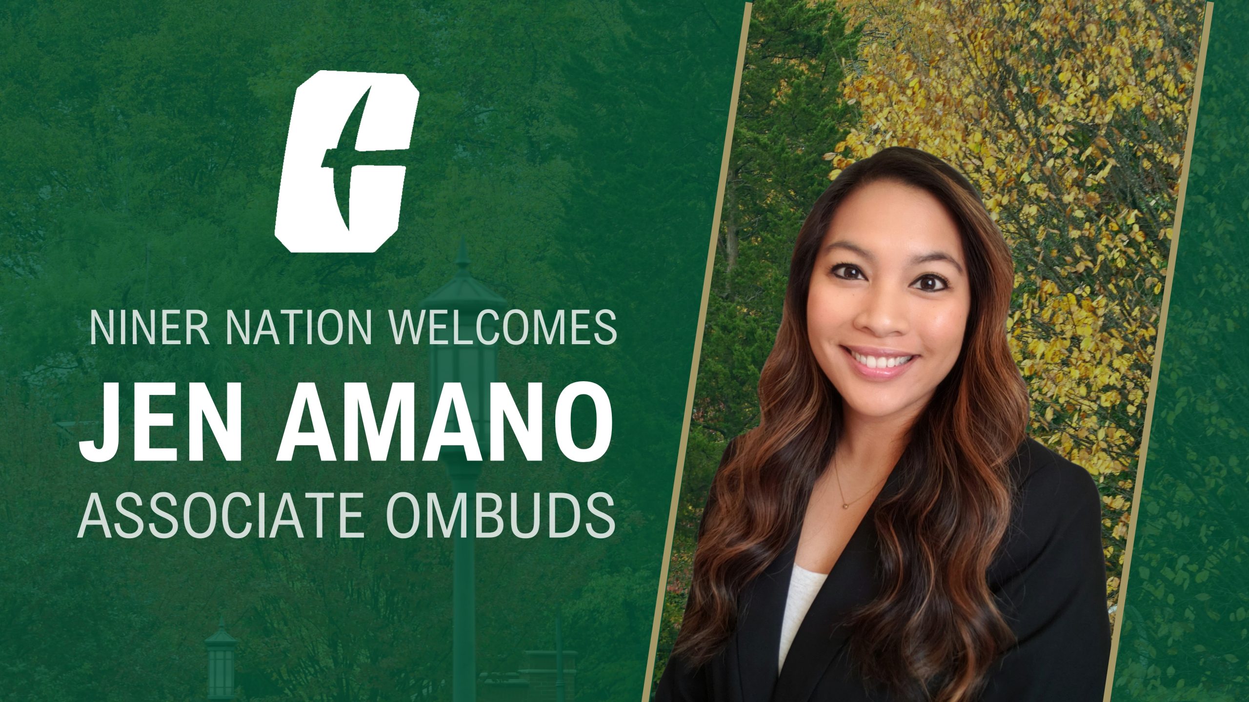 Jen Amano named associate university ombuds - Inside UNC Charlotte