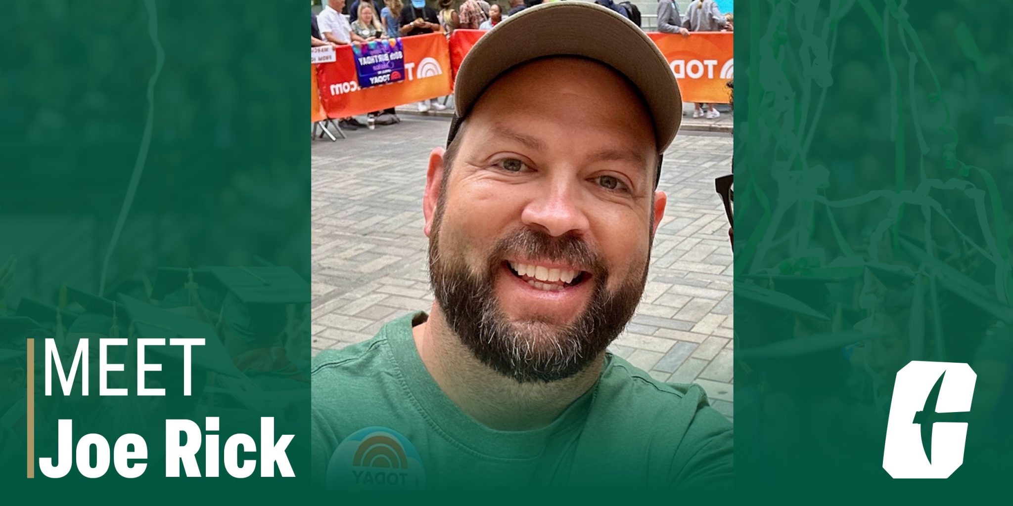 Meet Commencement volunteer Joe Rick - Inside UNC Charlotte