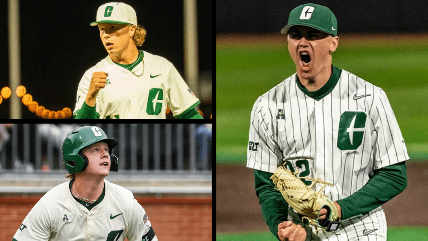 Three Niners Drafted to MLB, Amon Named CFO of the Year, Niner Course ...