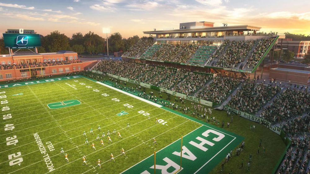 Jerry Richardson Stadium expansion construction update - Inside UNC ...