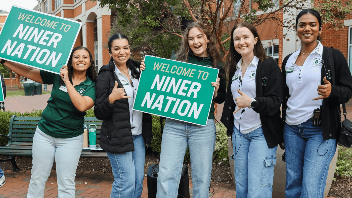 Charlotte names new athletic director, Apply for Niner Guides and more ...